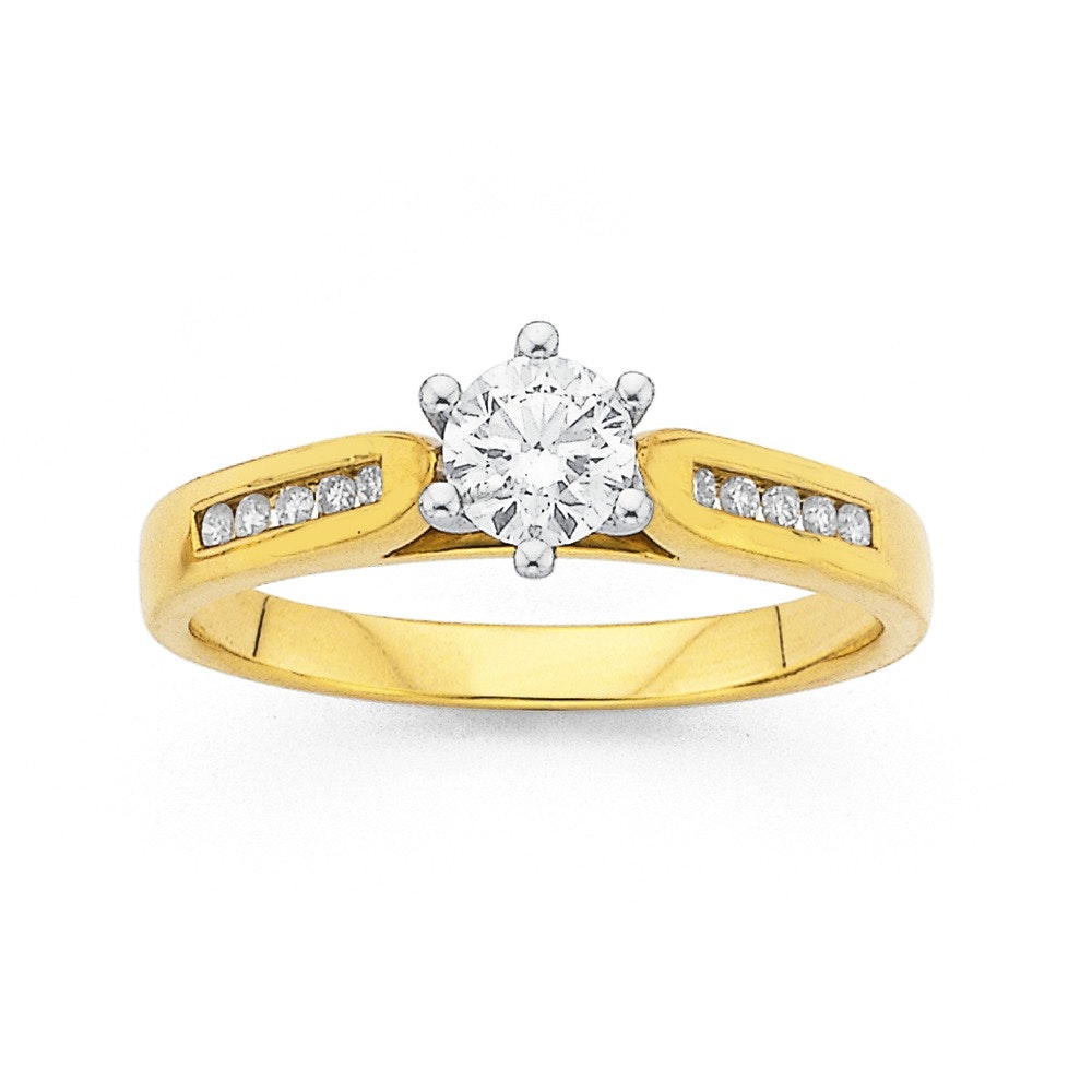 18ct Gold Diamond Engagement Ring - Prouds Catalogue - Salefinder